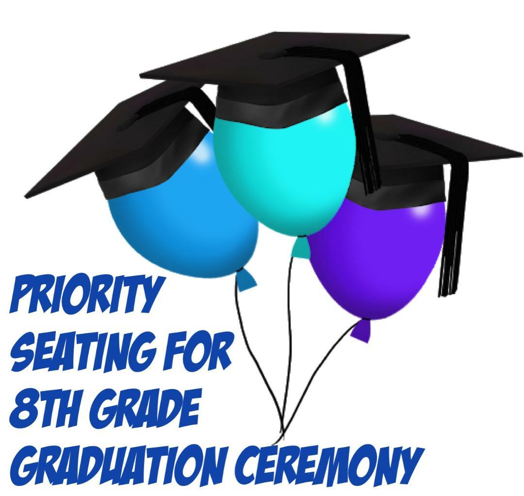 Priority Reserved Seating for 8th Grade Graduation - St Paul Lutheran ...